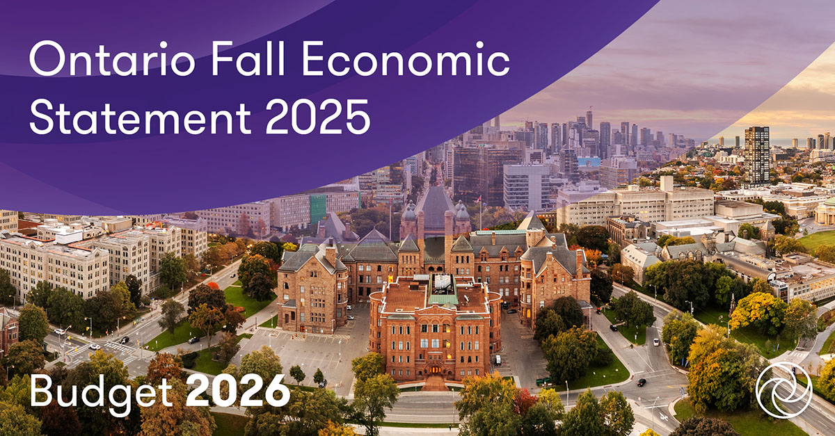 Ontario Fall Economic Statement 2025 | Doane Grant Thornton