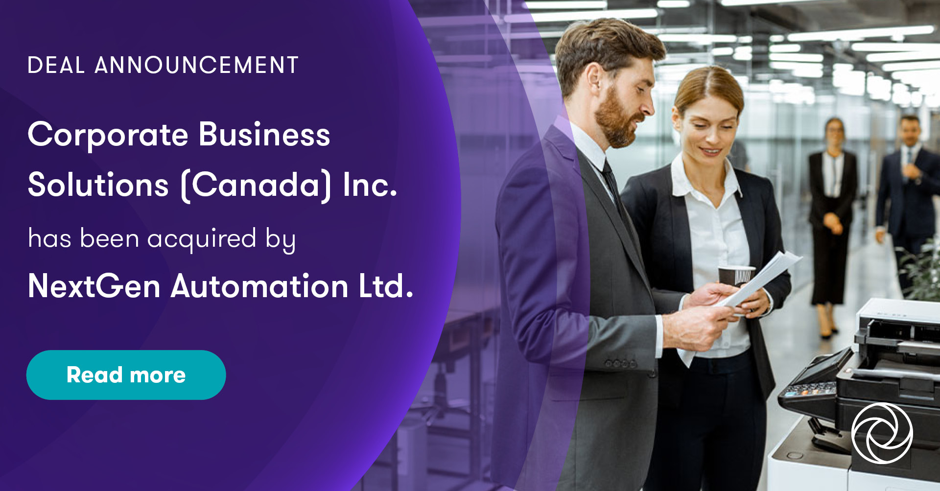 Corporate Business Solutions (Canada) Inc. has been acquired by NextGen ...