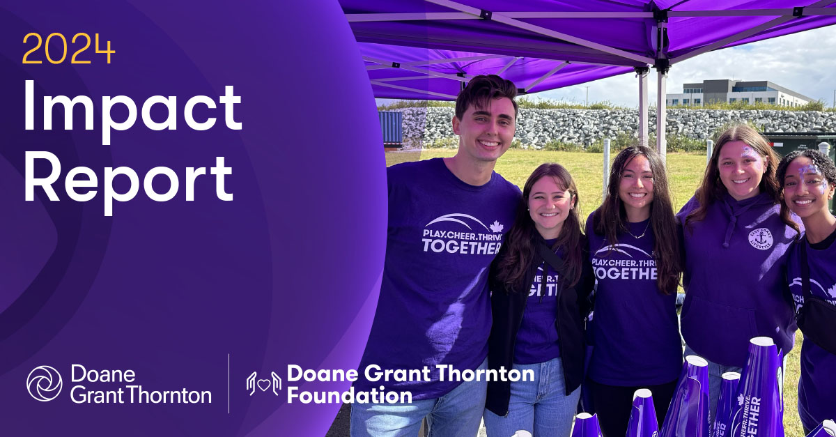 Doane Grant Thornton Foundation 2024 Impact Report
