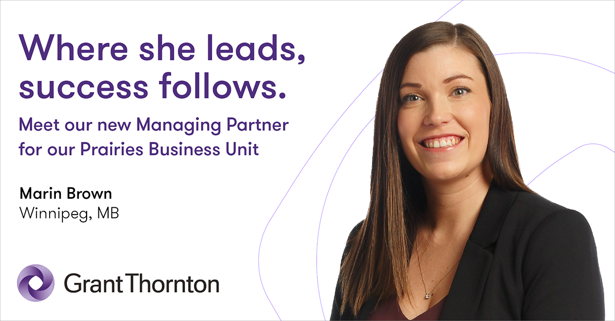 Doane Grant Thornton LLP introduces new Managing Partner in the Prairies