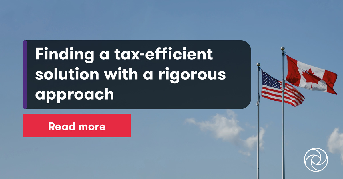 Finding a tax-efficient solution with a rigorous approach | Doane Grant ...