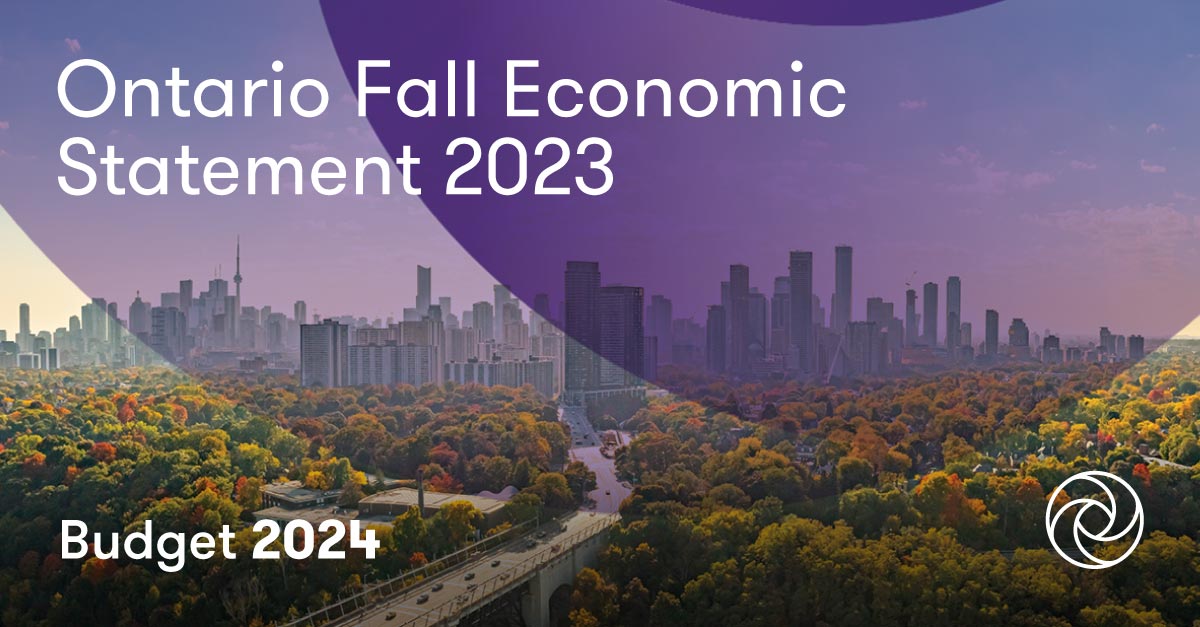 Ontario Fall Economic Statement 2023 | Doane Grant Thornton