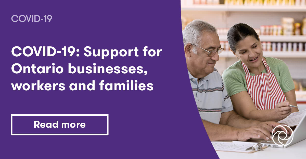 Support for Ontario businesses, workers and families | Doane Grant Thornton